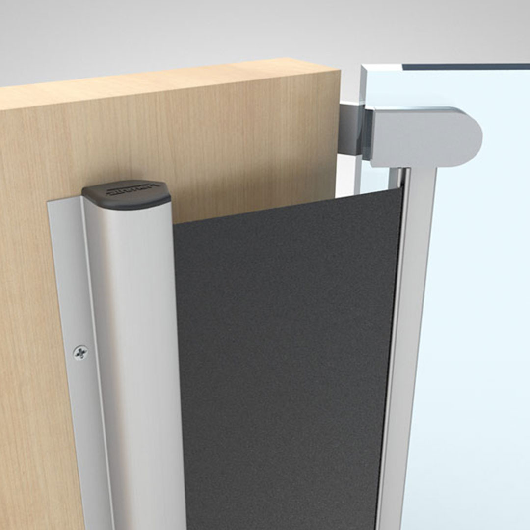 Glass Door Finger Guard : Anti Finger Trapping Device - fingerkeeper.co.uk